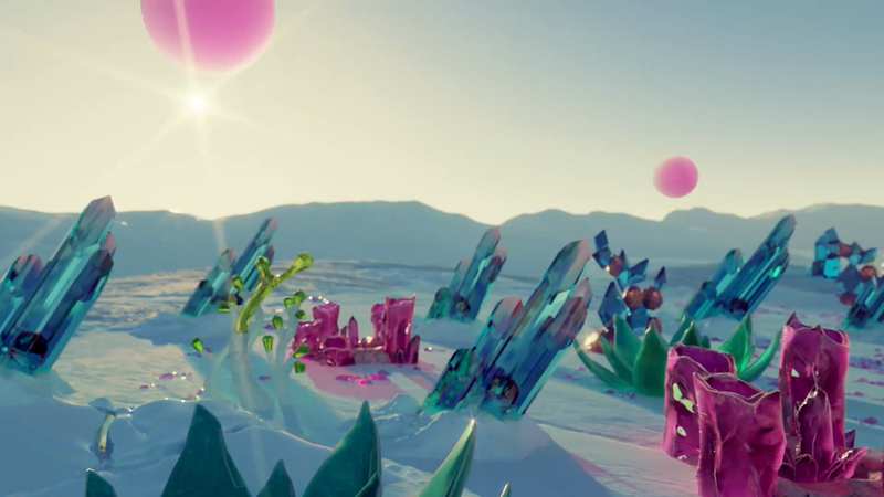 Virgin Media More - Idents: Mount Crystal | LBBOnline