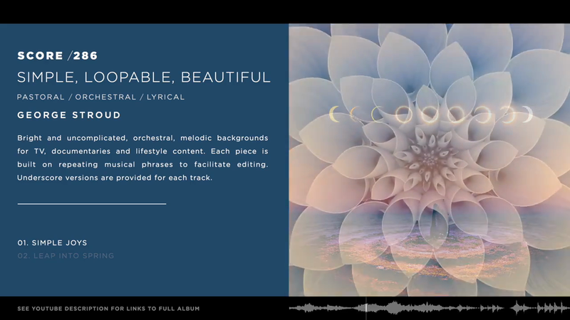 NEW RELEASE: Score 286-Simple, Loopable, Beautiful | LBBOnline