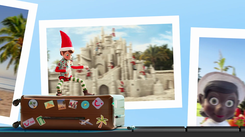 TUI brings its cheeky elves to London’s Underground in OOH animation ...