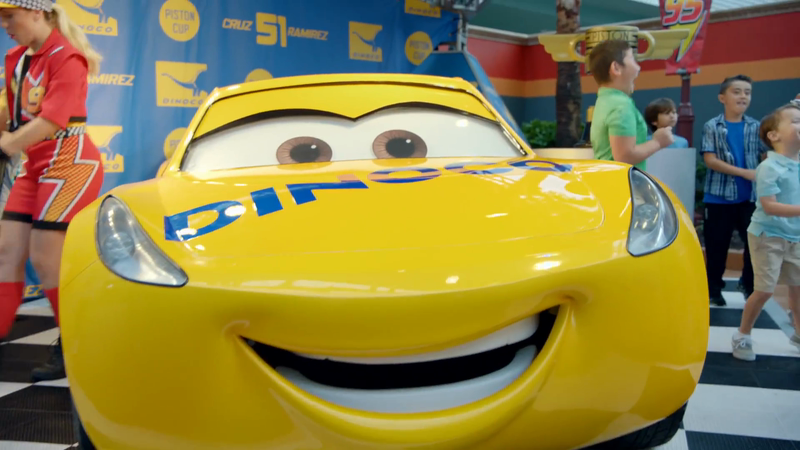 "Let's Go" Lightning McQueen Racing Academy | LBBOnline